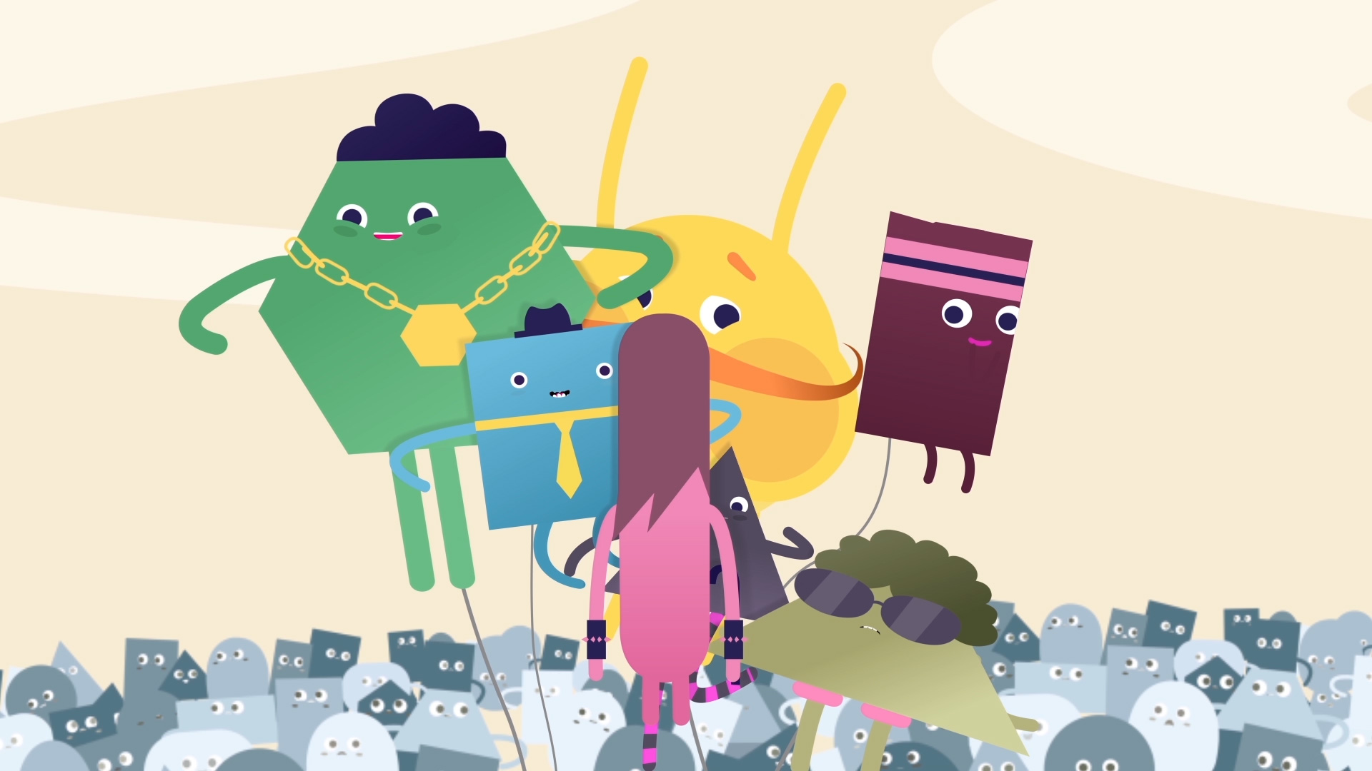 Core4 for Channel 4 TV Promo - Fred & Eric Character Animation