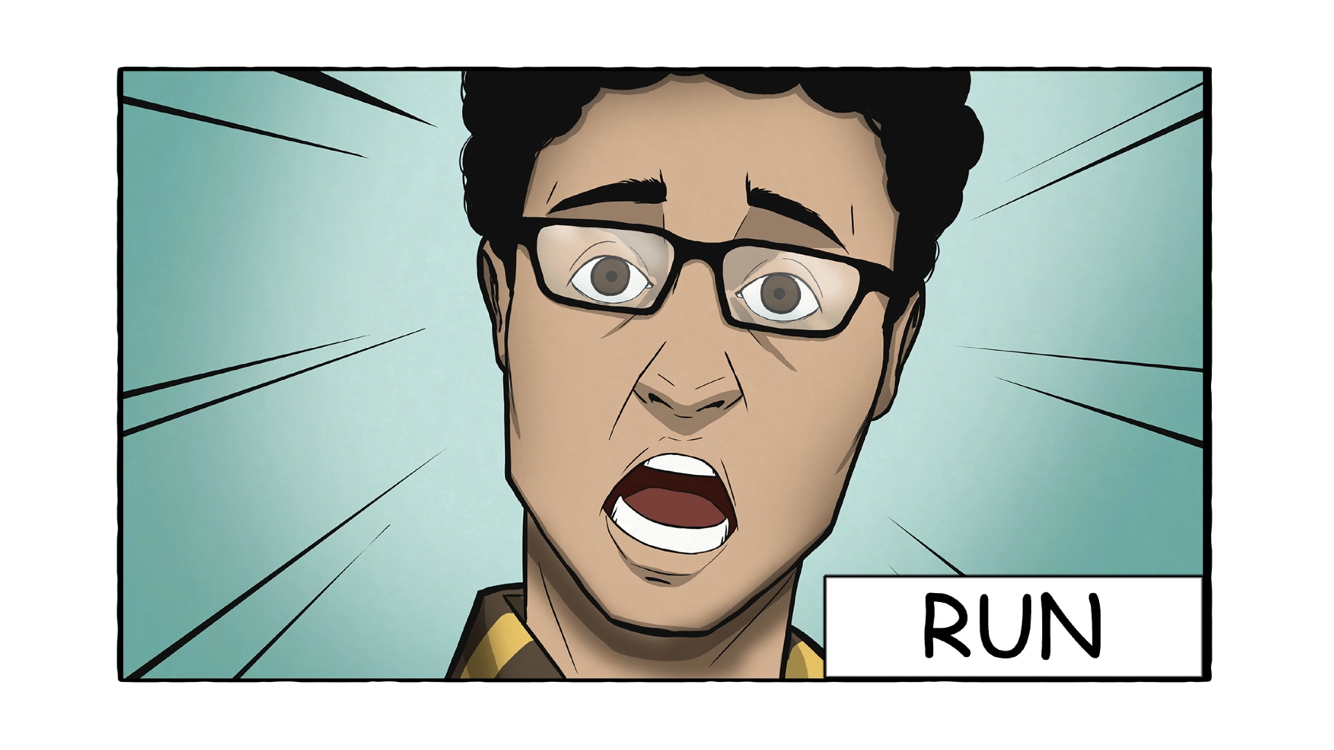 RUN. HIDE. TELL. Educational Explainer Animation - Fred & Eric